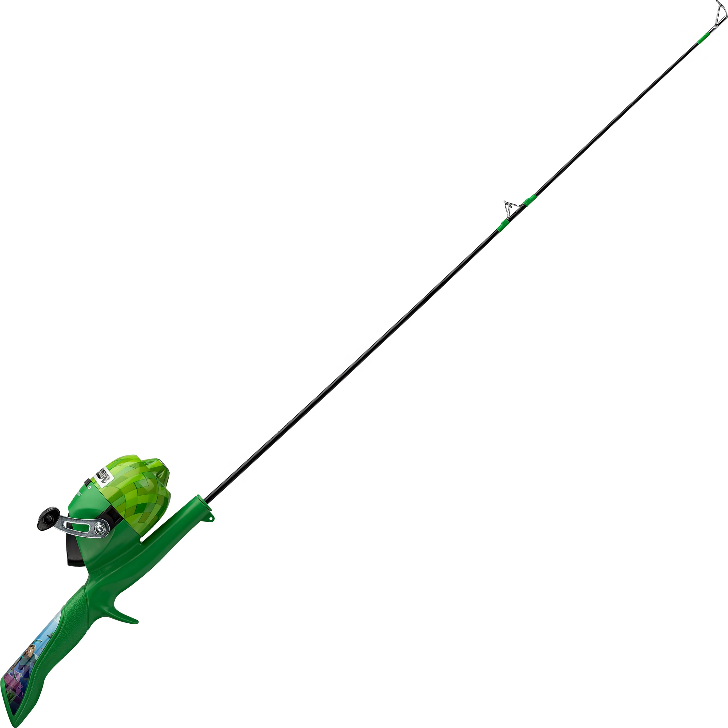 Kid Casters Minecraft Spincast Youth Combo | Bass Pro Shops